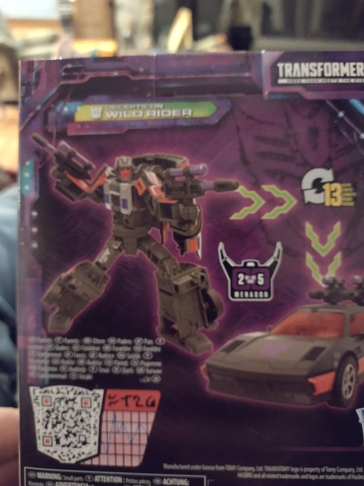 Transformers Legacy Decepticon Wild Rider Figure Deluxe Class New Hasbro