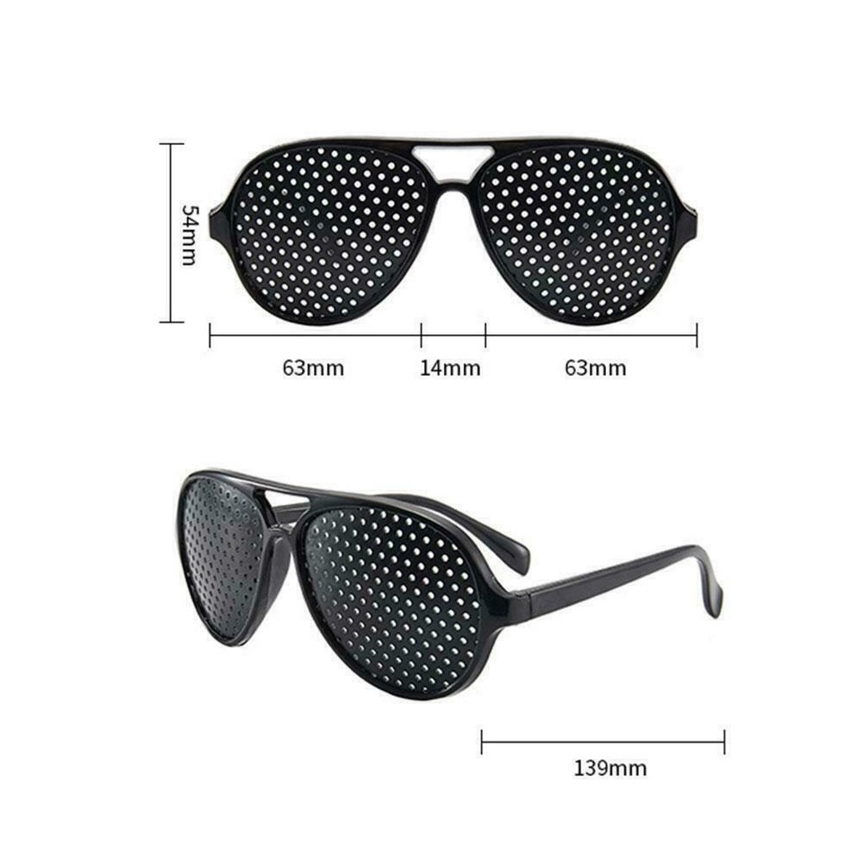 Pinhole Glass Small Holes Improve Vision Correction Eye Anti-Myopia I ...