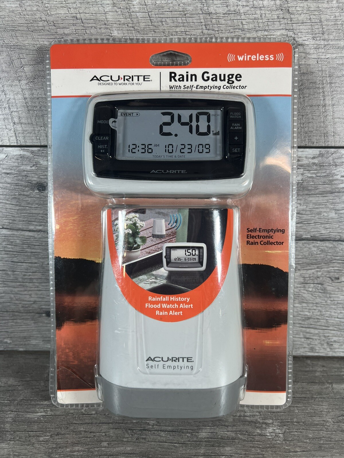 AcuRite Digital Rain Gauge Wireless Outdoor | Grelly USA