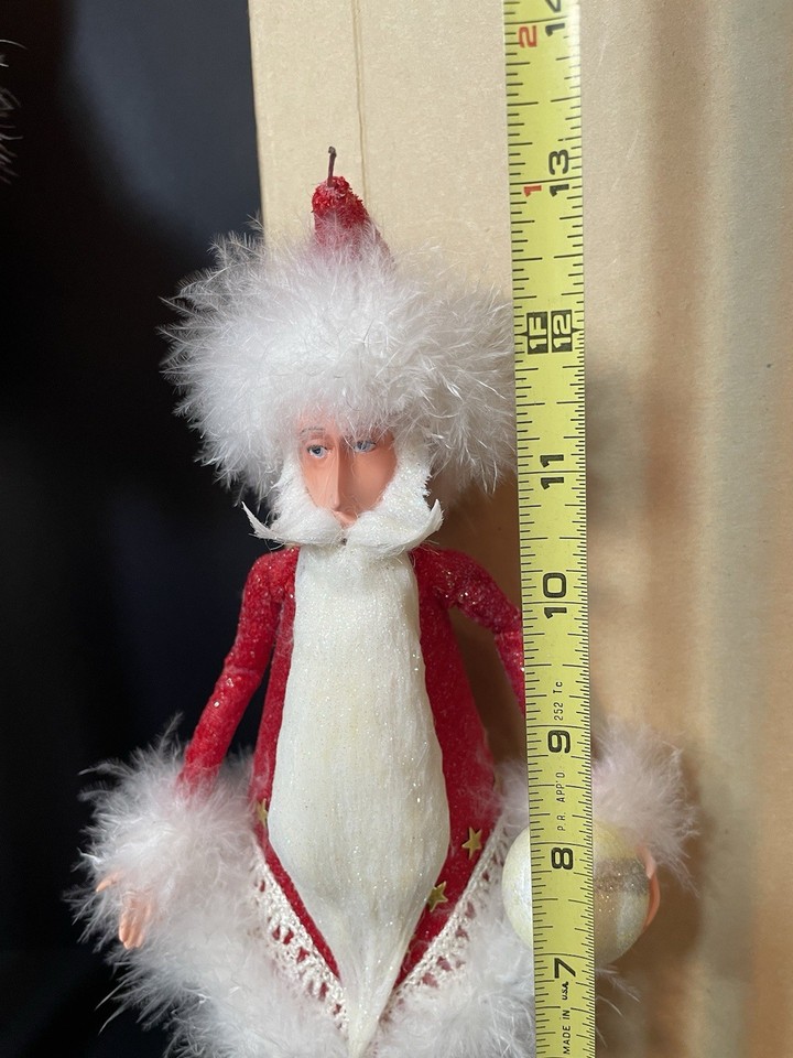 Dept 56 Patience Brewster Large 30” Santa Elf Christmas Krinkles #37970 & 13”Elf | eBay