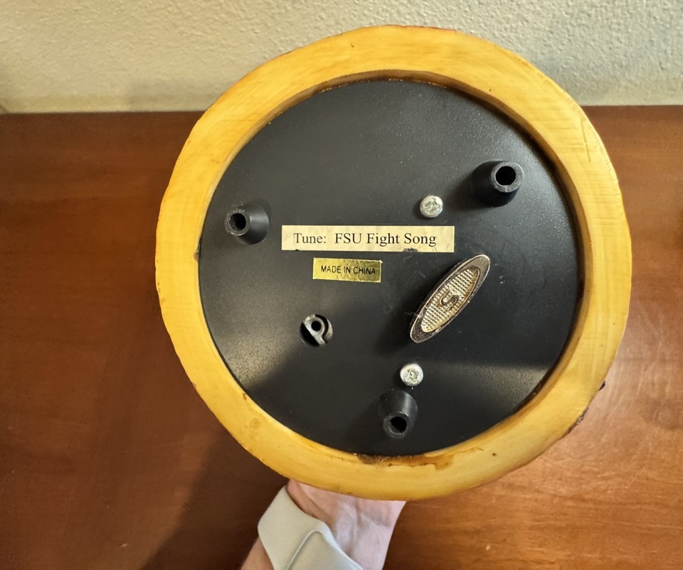 VTG Florida State University (FSU) Seminoles Musical Snow Globe w ...