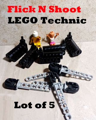 LEGO Cannon Shooting AIM Flick n SHOOT Lot of 5 Rubber Tip Arrowed ...