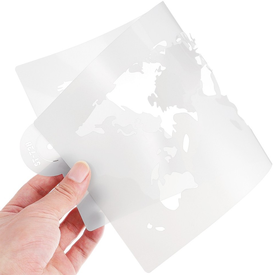 Map Cake Mold Stencil Mother Decorating Fondant Molds Earth Cookie | eBay