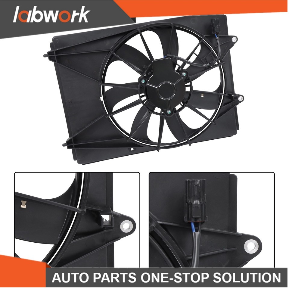 Labwork Radiator Cooling Fan 2014-2020 For ACURA MDX HONDA PILOT 2016 ...