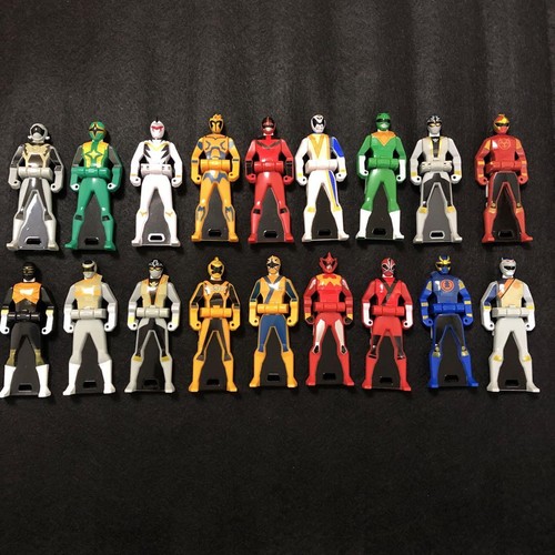 Power Rangers Ranger Key Set 18 pcs Extra Warriors Rare Lot | eBay