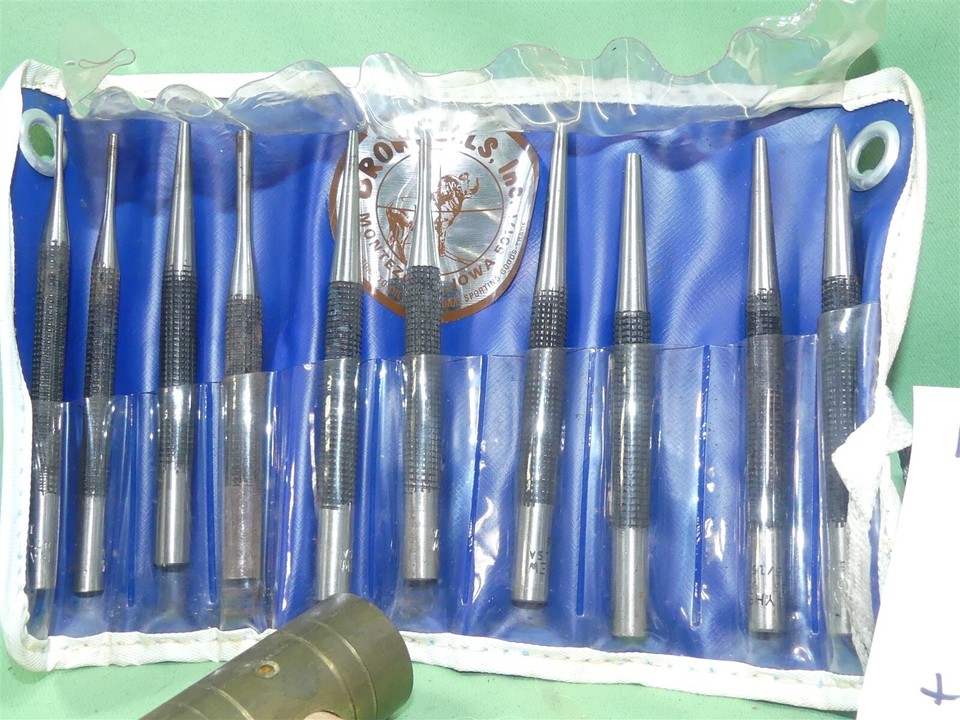 #2752 Brownell's Steel punch set and hammers | eBay