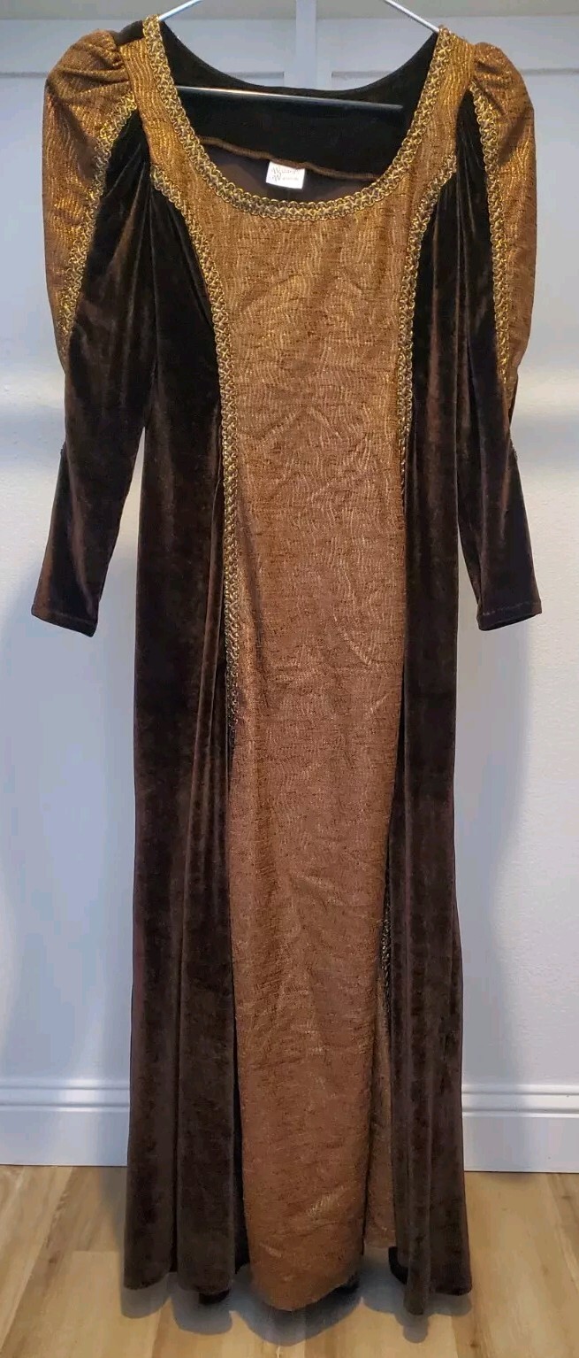 Beautiful lined Velour Costume Renaissance /medieval … - Gem