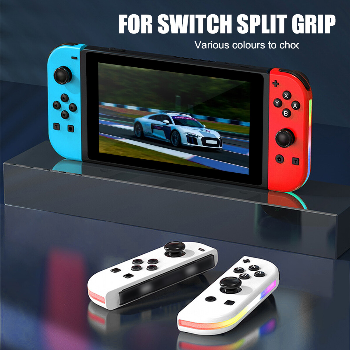 Wireless Bluetooth Left & Right Controller For Nintendo Switch Joy-Con ...