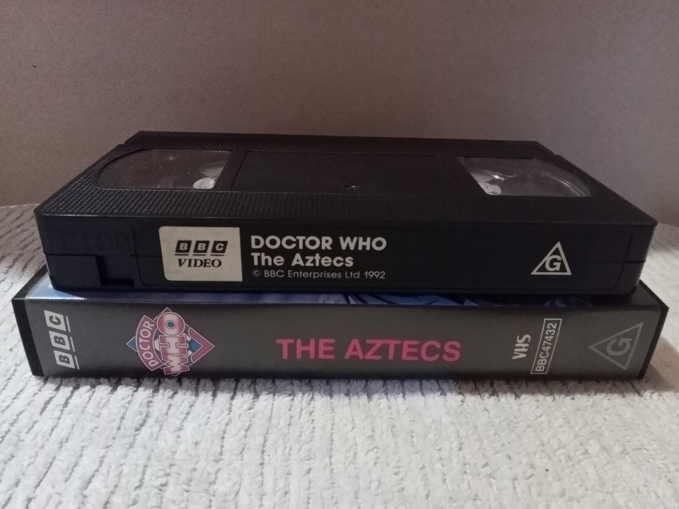 DOCTOR DR WHO VHS Video The Aztecs (1964 story) William Hartnell ...