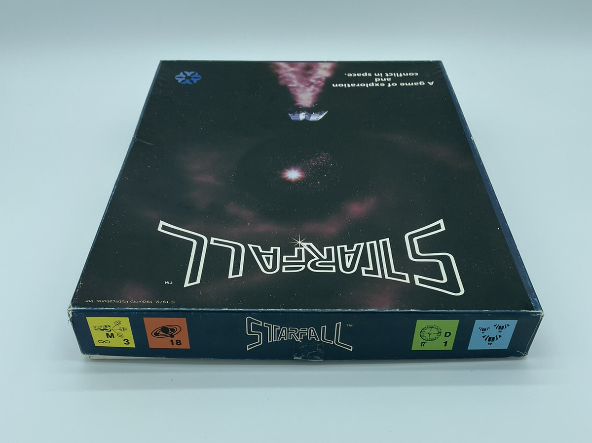 STARFALL Yaquinto Space Exploration Board Game (1979) - Missing One ...