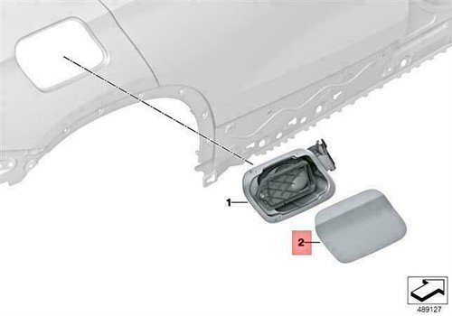 OEM BMW F39 X2 16D 18D 18DX 18I 20D 20DX 20I 20IX FILL-IN FLAP ...