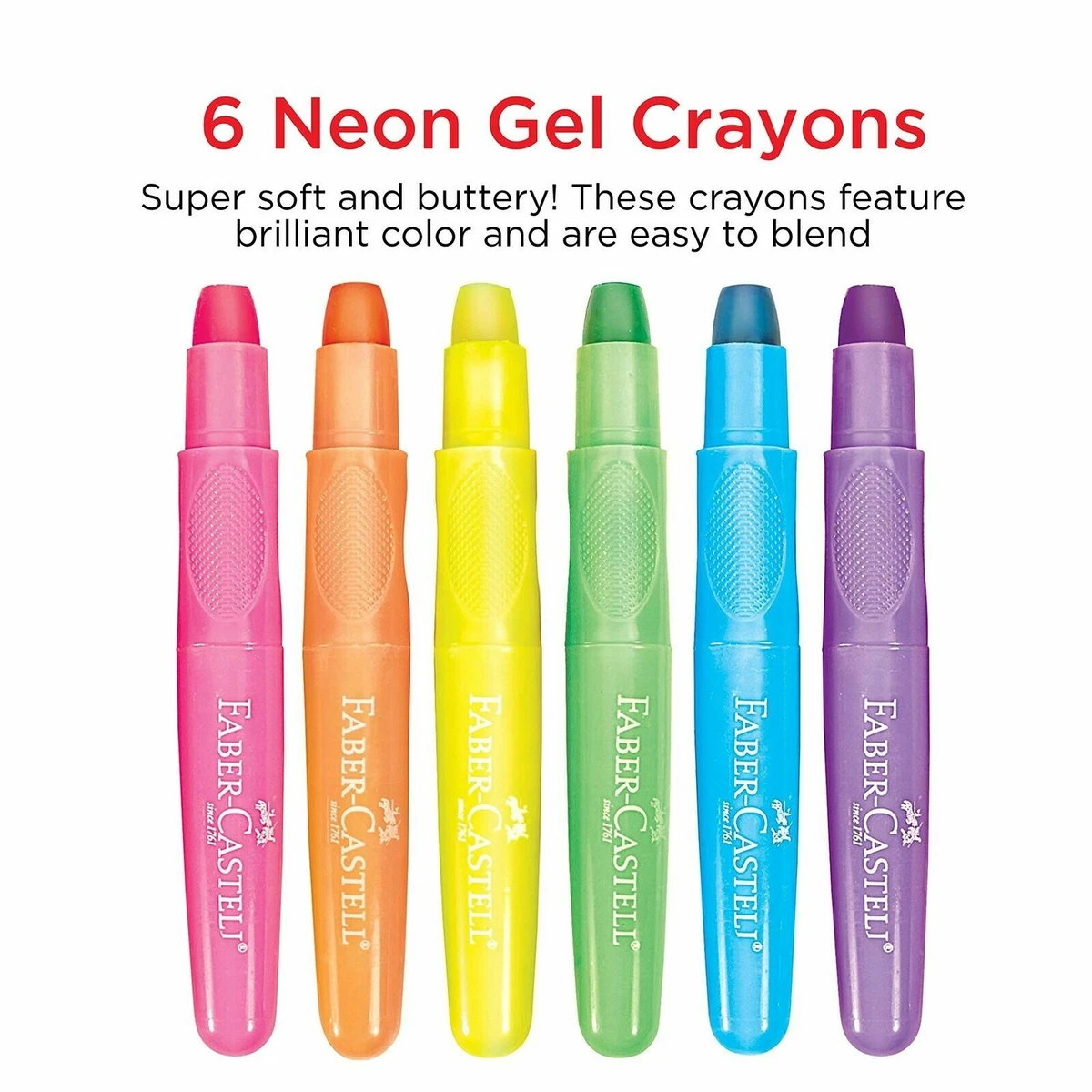 Neon Gel Crayons