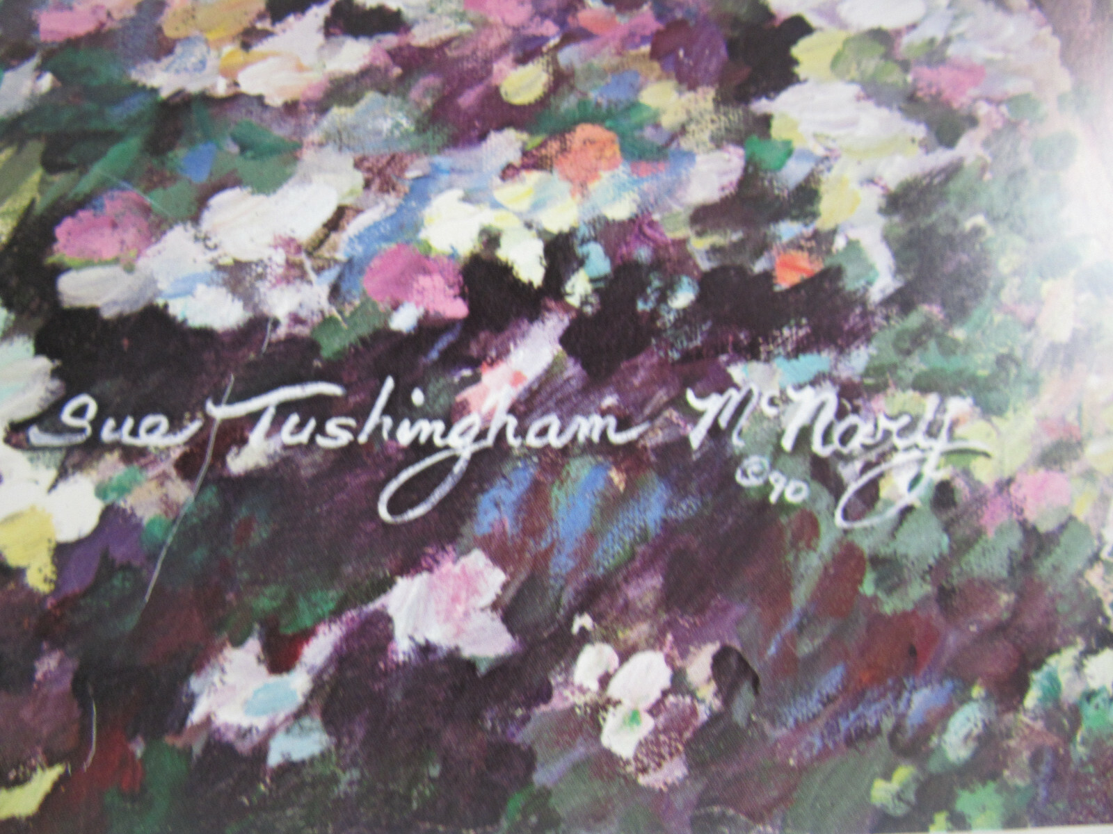 Sue Tushingham Mcnary" Garden Arbors" Signed & Numbered Lithograph 26 X ...