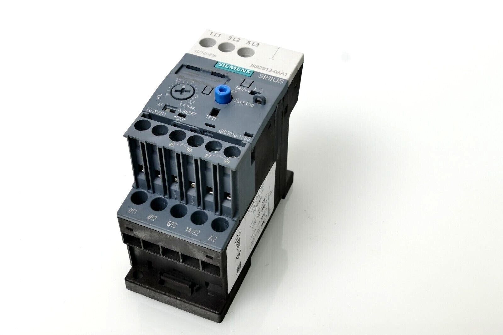 Siemens SIRIUS Überlastrelais 3RB3016-1PB0 | 3RB3 016-1PB0 | E:03 ...