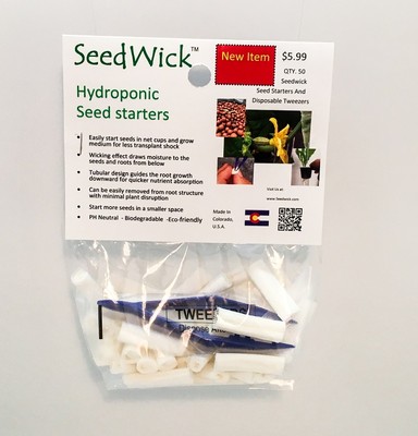SeedWick 50 Pack Seed and Clone Starters SAVE $$ W/ BAY HYDRO $$ | eBay