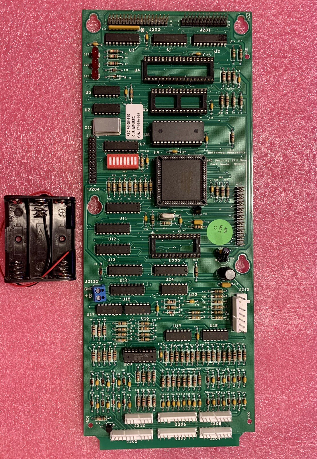 Brand New WPC-S Security MPU board with ASIC for Bally/Williams Pinball ...