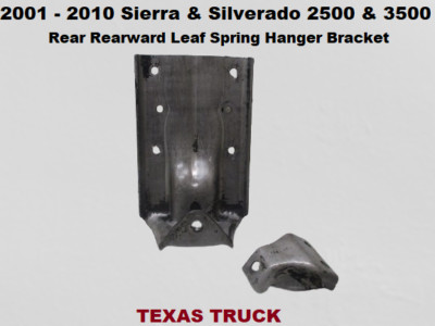 15004158 2001 to 2010 Silverado 2500 Rear Rearward Leaf Spring Hanger ...