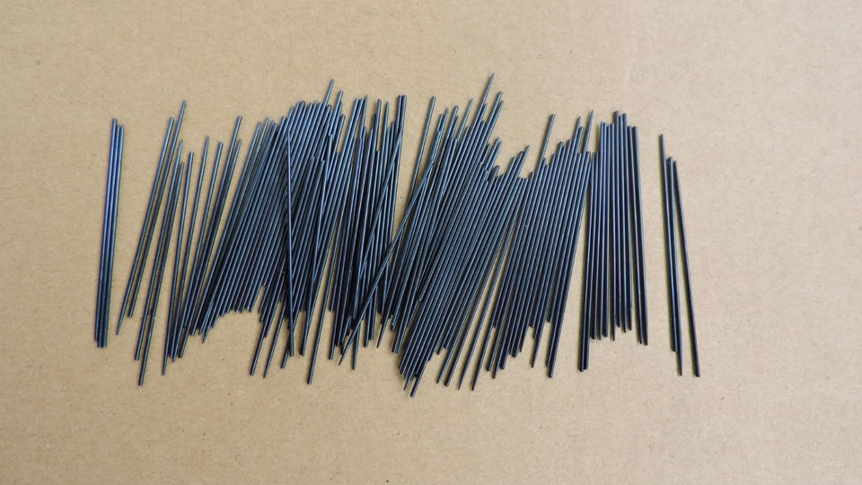 50pcs Needle Spring Diameter 0.8mm Suitable for Sax Clarinet Flute Oboe ...