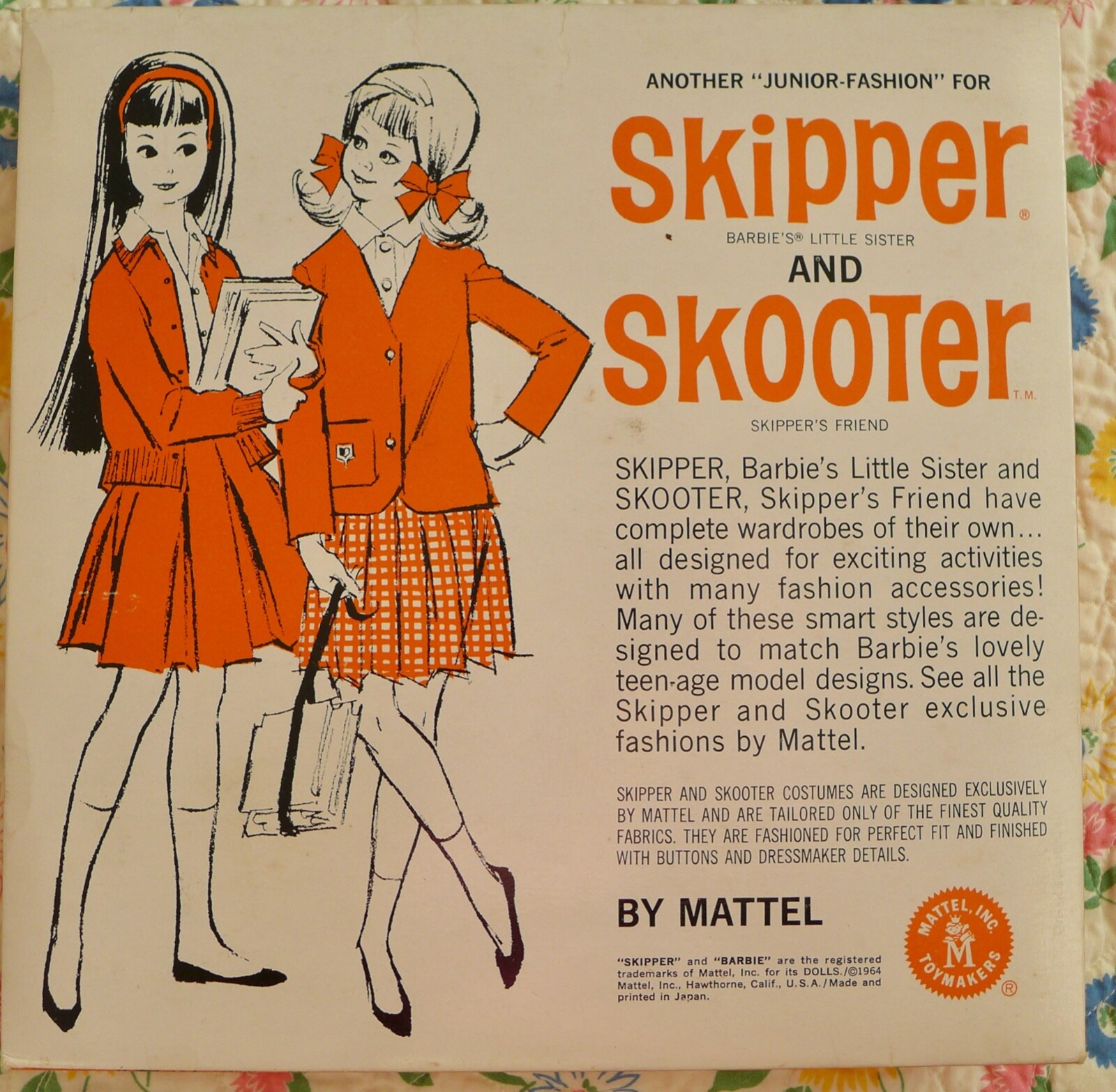 Vintage Skipper Sledding Fun #1936 NRFB MIB MOC Circa 1964 | eBay