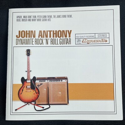 John Anthony - Dynamite Rock n Roll Guitar - Rare CD VGC Best Of ...