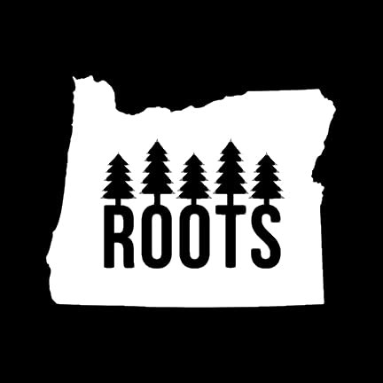 Oregon Roots Decal | Made in USA by Stick This! | Sticker for Car or ...