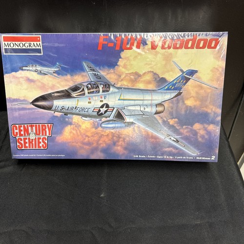 Monogram 1/48 F-101 Voodoo Plastic Model Airplane Kit New & Sealed | eBay