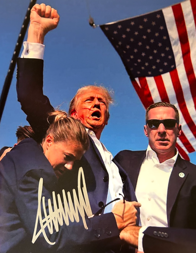 !!AMAZING!! Signed 8x10 inch PRESIDENT DONALD TRUMP Authentic Autograph ...