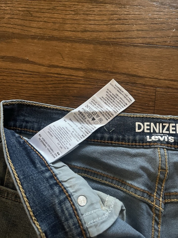 DENIZEN from Levi's Men's 216 Skinny Fit Denim Jeans Size 30x32 | eBay