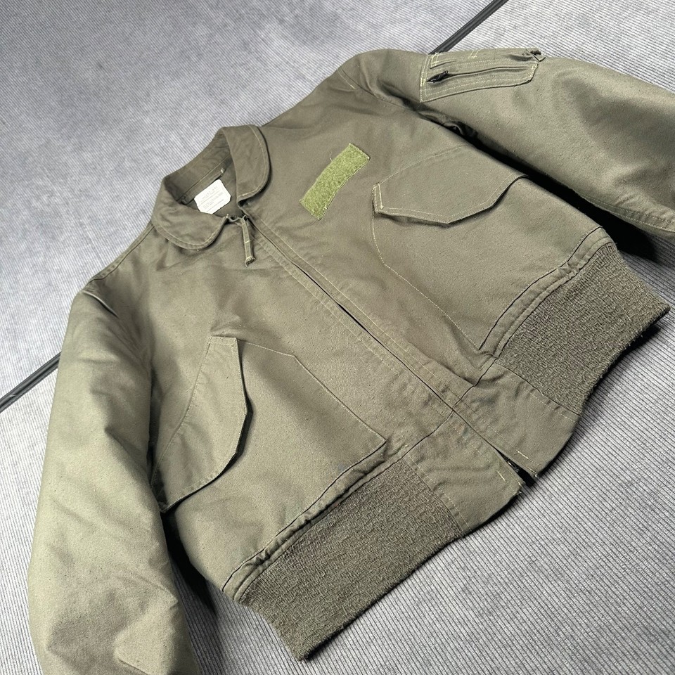 US Military Cold Weather Flyers Jacket Small S Mens Flight CWU-36/P ...