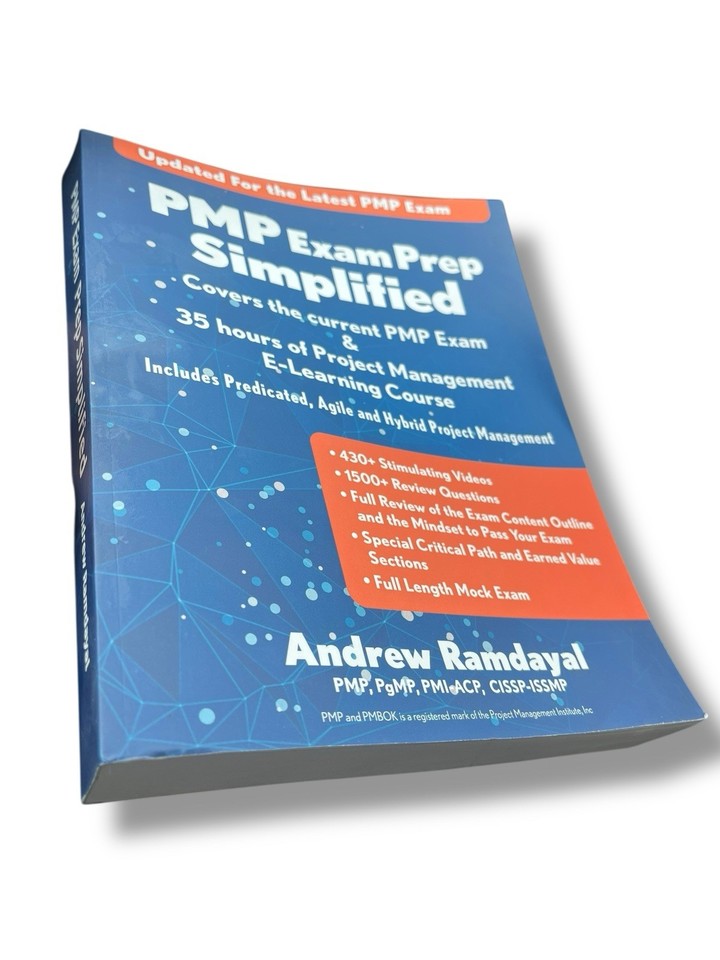 PMP Exam Prep Simplified by Andrew Ramdayal Paperback Book | eBay