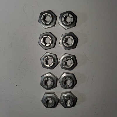 High Temperature Self-Locking #10- 32 TPI Nut | eBay
