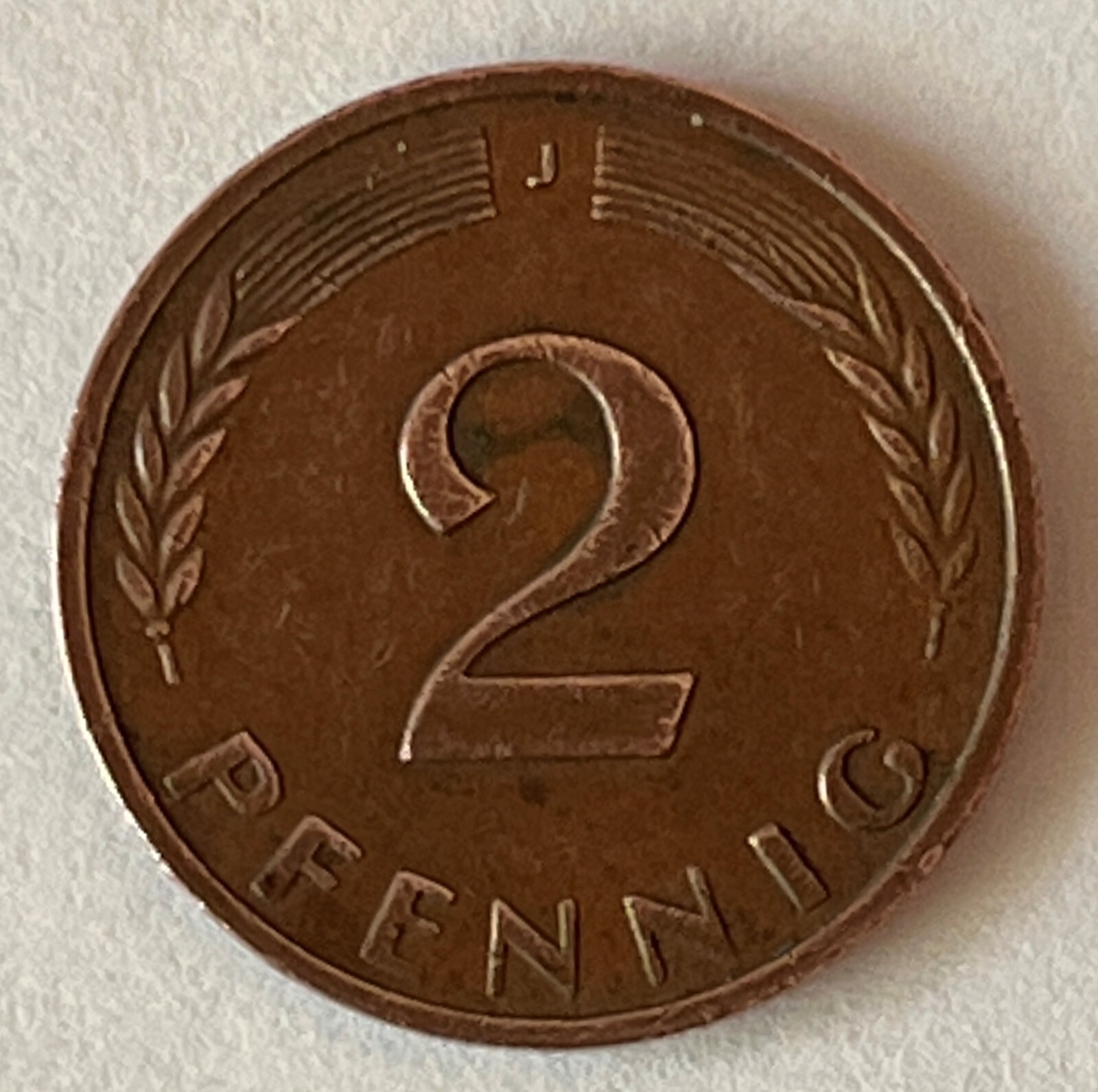 2 Pfennig 1969 J, magnetisch, seltener Jahrgang | eBay.de