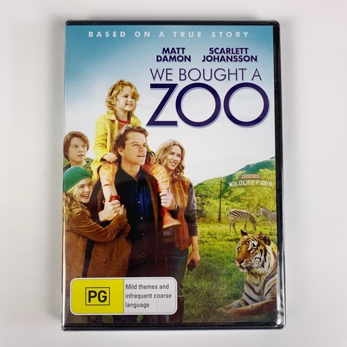 We Bought a Zoo (DVD, 2011) Scarlett Johansson Matt Damon Region 4 new ...