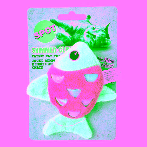 Shimmer Glimmer Fish Catnip Toy - Assorted Colors 1 Count By Spot | eBay