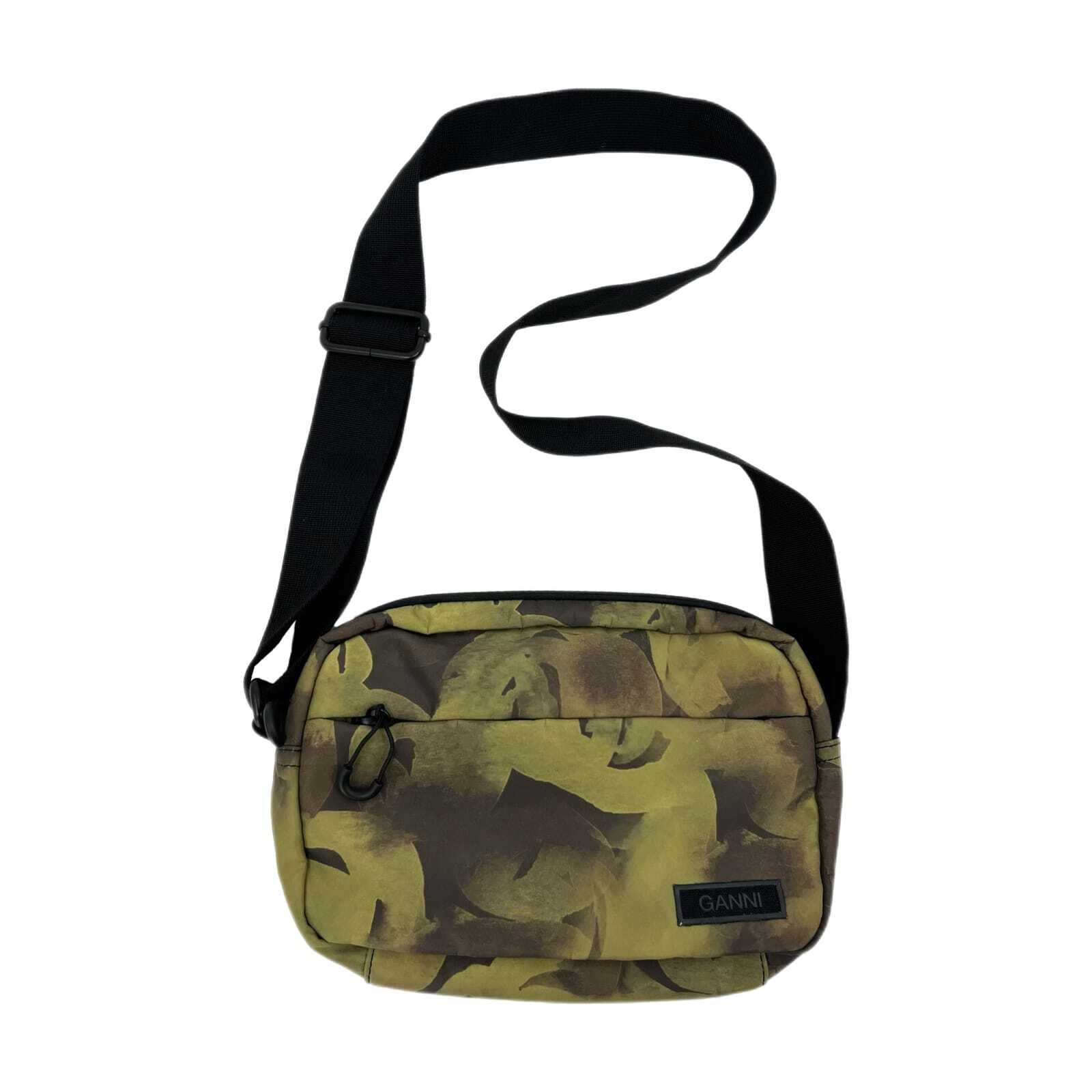 Ganni Green & Black Crossbody Bag | Versatile & Styli… - Gem