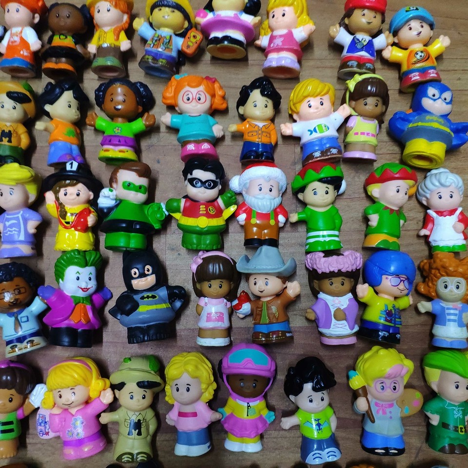 Lot of 15PCS Random Fisher Price Little People Figures Toys- No Repeat ...