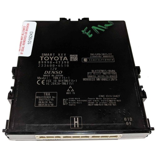 OEM Smart Key Keyless Entry Control Module Toyota Prius, Prius AWD-e ...