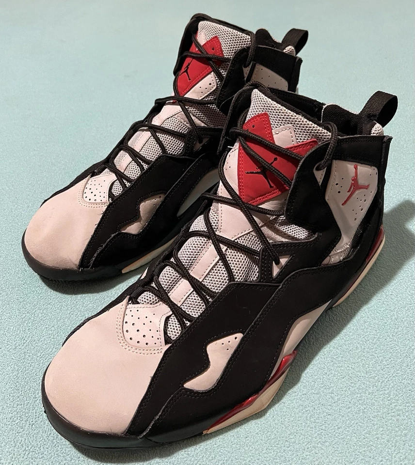 Jordan True Flight Black Varsity Red Grey for Sale | Authenticity ...