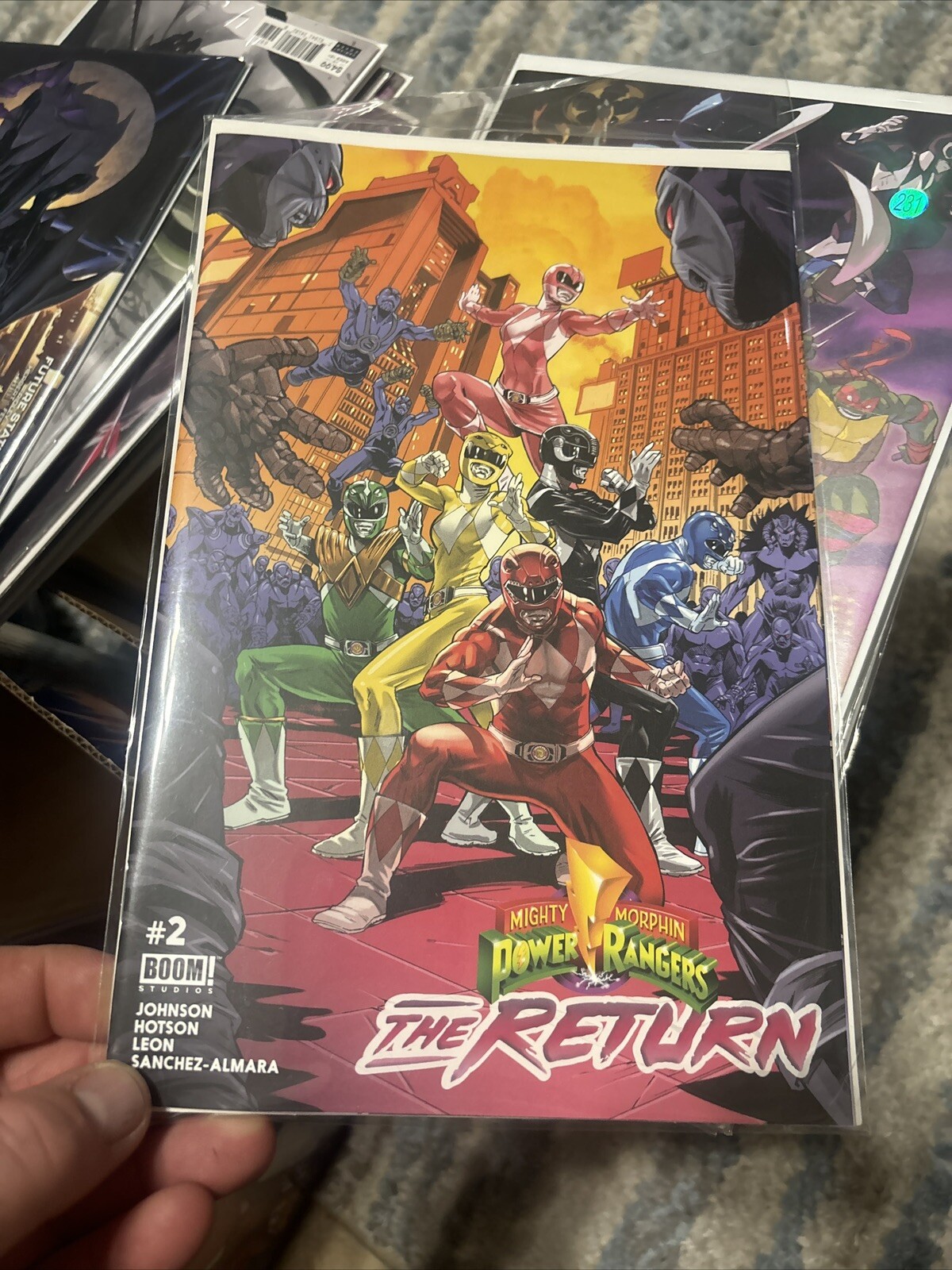 Mmpr The Return #2 Trade Exclusive By Escorza Brothers Ltd 500 | eBay