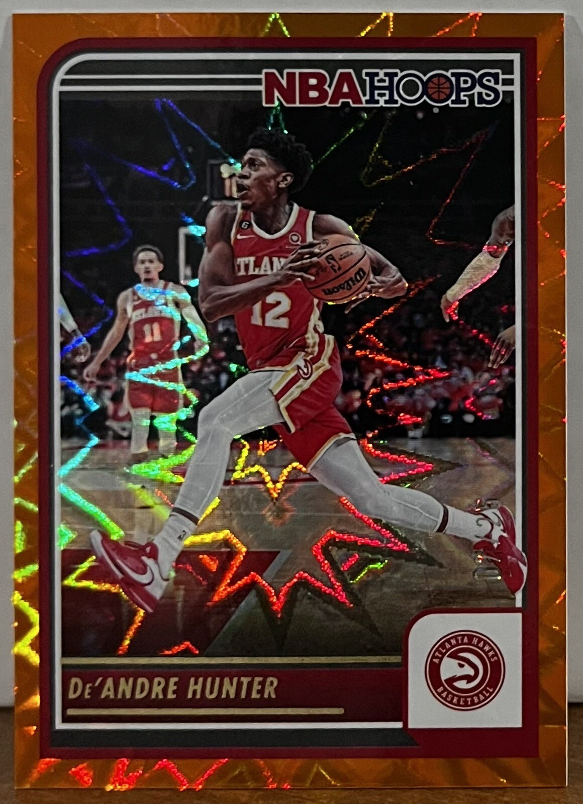 🍊 DeAndre Hunter #29 - 2023-24 Panini NBA Hoops Orange Explosion ...