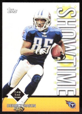 2001 5476B Topps Own Game Derrick Mason Tennessee Titans #TS1 | eBay