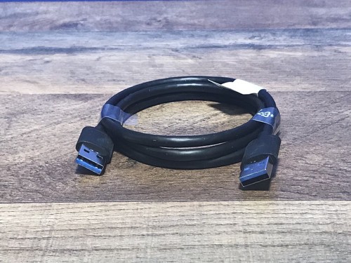 Luxshare-ICT (3.3-Ft) 1 Meter USB 3.1 A/M to USB A/M Cable - Black | eBay