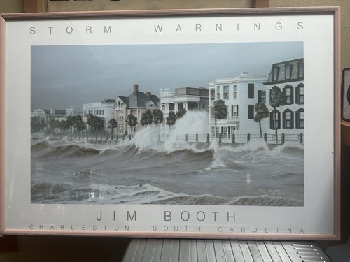 Jim Booth "Storm Warning" Art Print Hurricane David Charleston SC ...