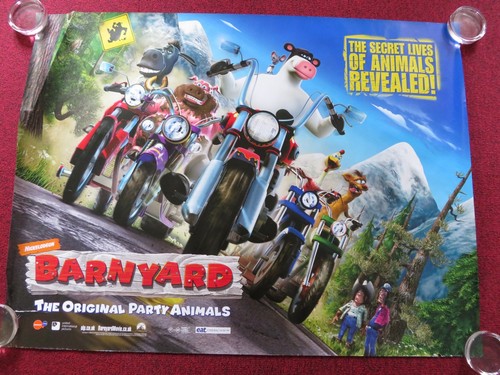 BARNYARD UK QUAD (30"x 40") ROLLED POSTER KEVIN JAMES COURTNEY COX 2006 ...