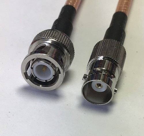 RG400 BNC Male to BNC Female Double Shield Coax Cable PICK LENGTH RF ...