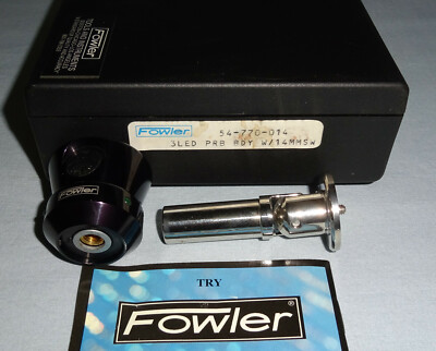 Fowler 54-770-014 3 LED Probe Body with 14mm Swivel Shank 54770014 Tool ...