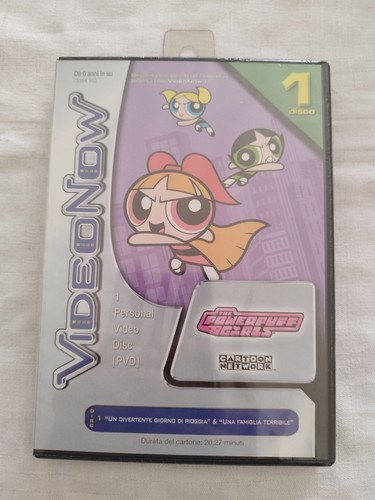VIDEONOW THE POWERPUFF GIRLS LE SUPERCHICCHE CARTOON NETWORK DISCO 1 ...