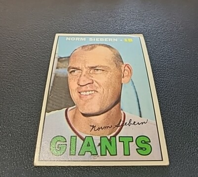 1967 Topps - #299 Norm Siebern | eBay