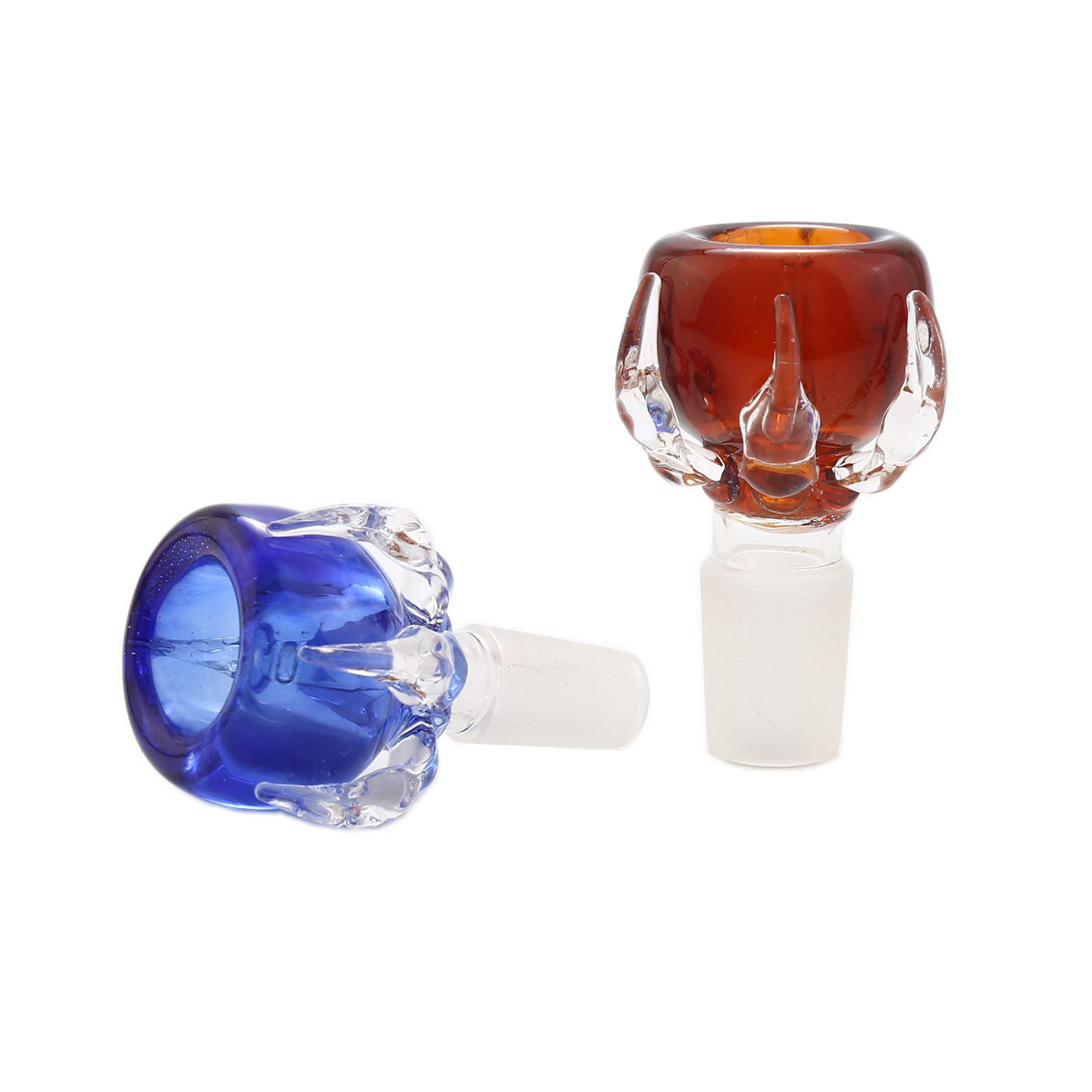 18mm Brown Dragon Claw Glass Slide Hookah Water Bong Bowl USA Fast Free ...