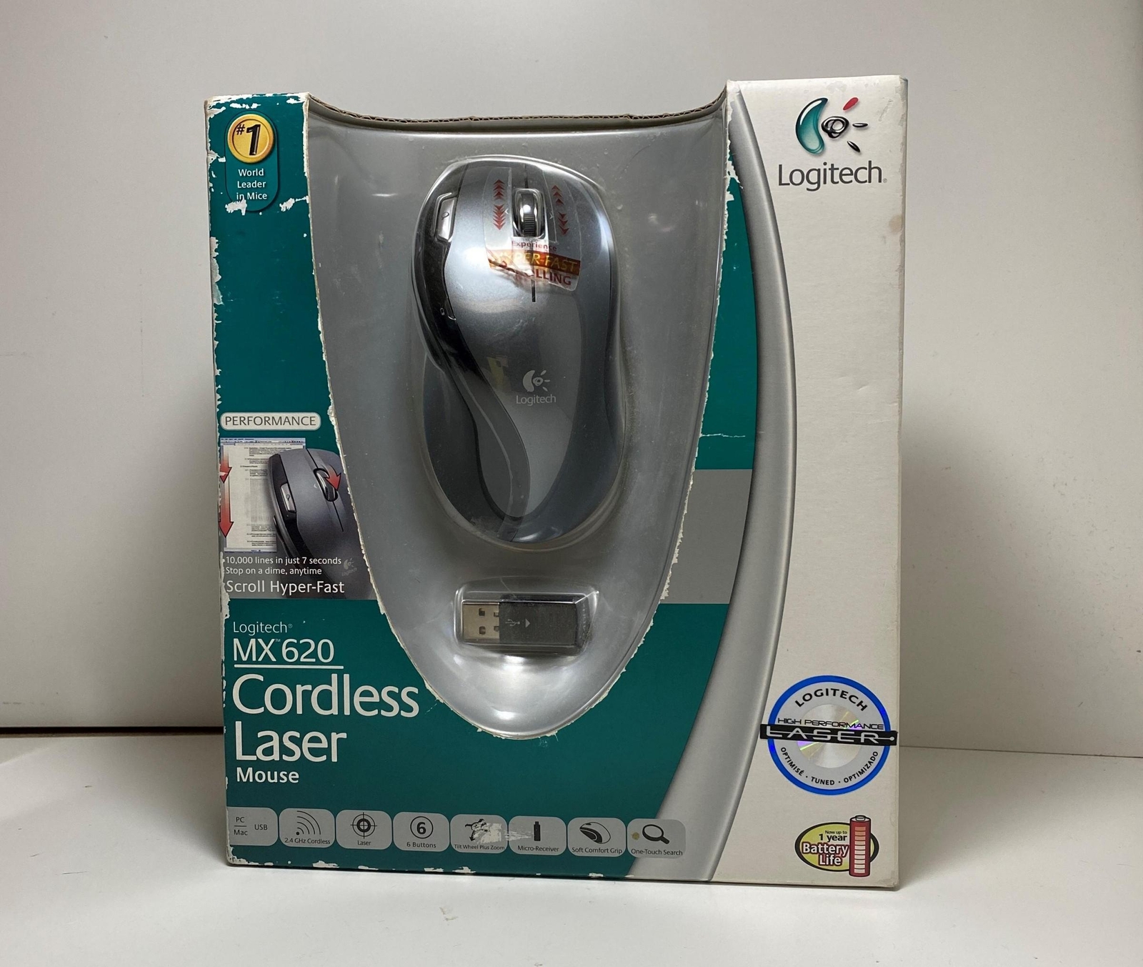Logitech MX 620 Wireless Laser Mouse for sale online | eBay